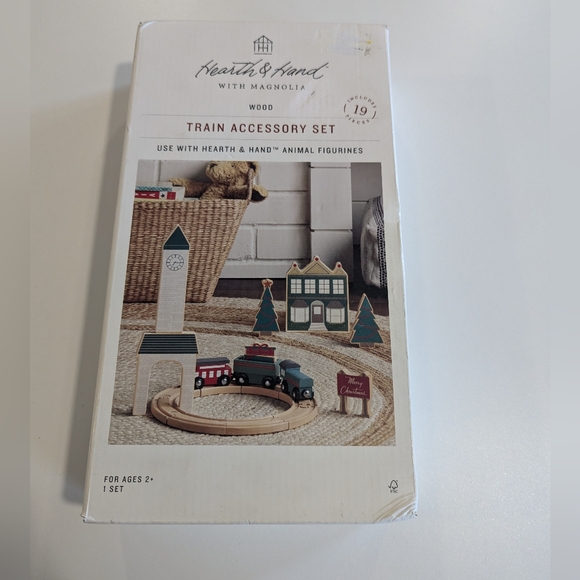 Hearth & Hand | Toys | Hearth And Hand With Magnolia Wood Train ...